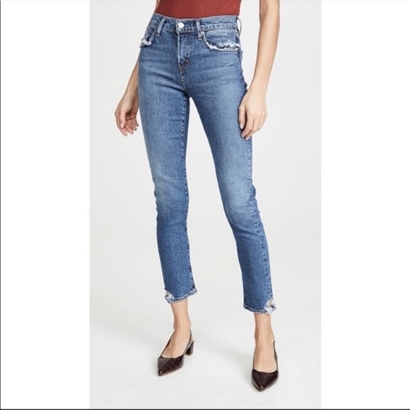 Agolde | Jeans | Agolde Toni Straight Ankle Jeans High Rise Medium Blue ...
